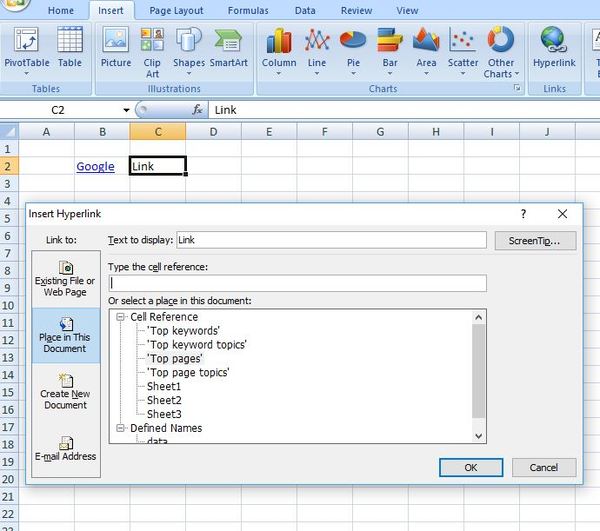 Insert Hyperlink In Excel Cell With Other Text Ghana Tips